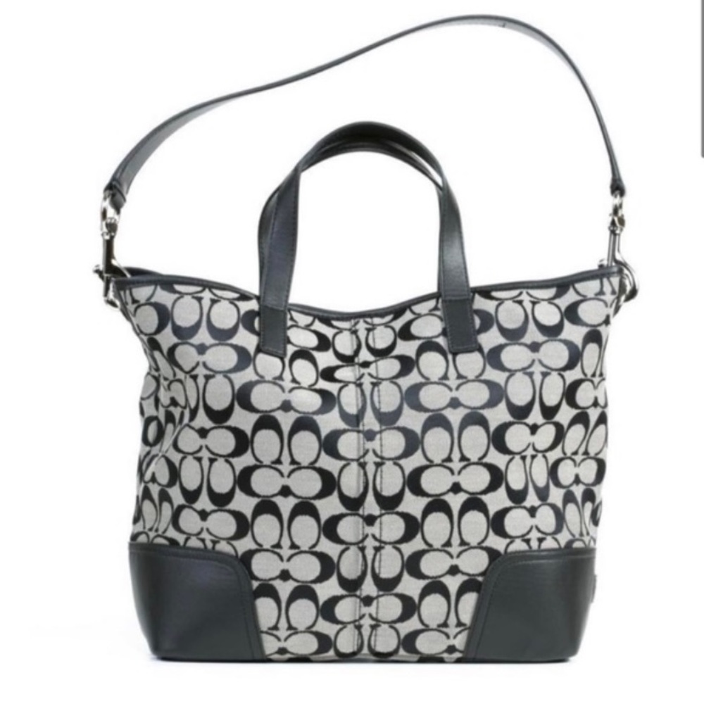 Coach Hadley Signature Duffle Bag - Gem